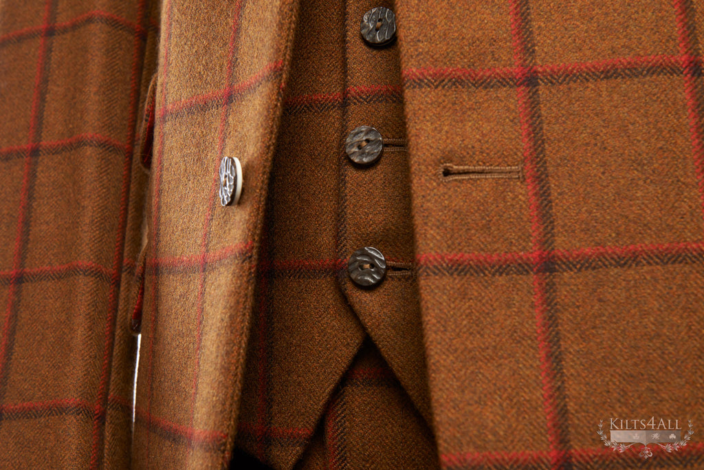 Mens Rupert Check Tweed Suit – Kilts4All