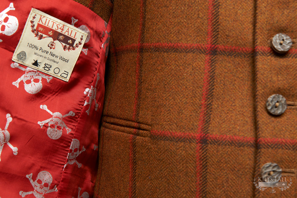 Mens Rupert Check Tweed Suit – Kilts4All