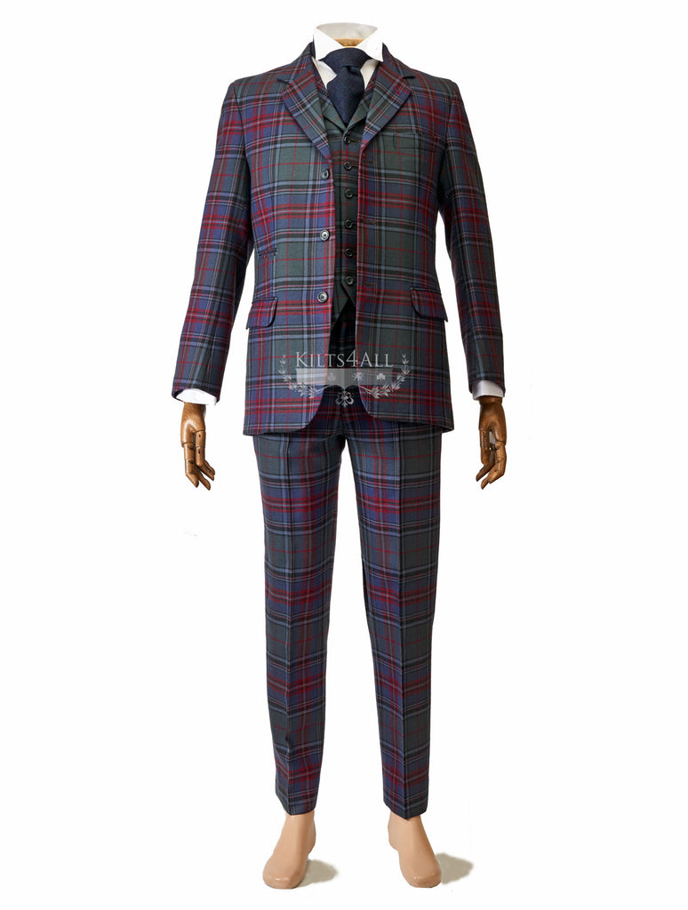 Mens 3-piece Tartan Suit – Kilts4All